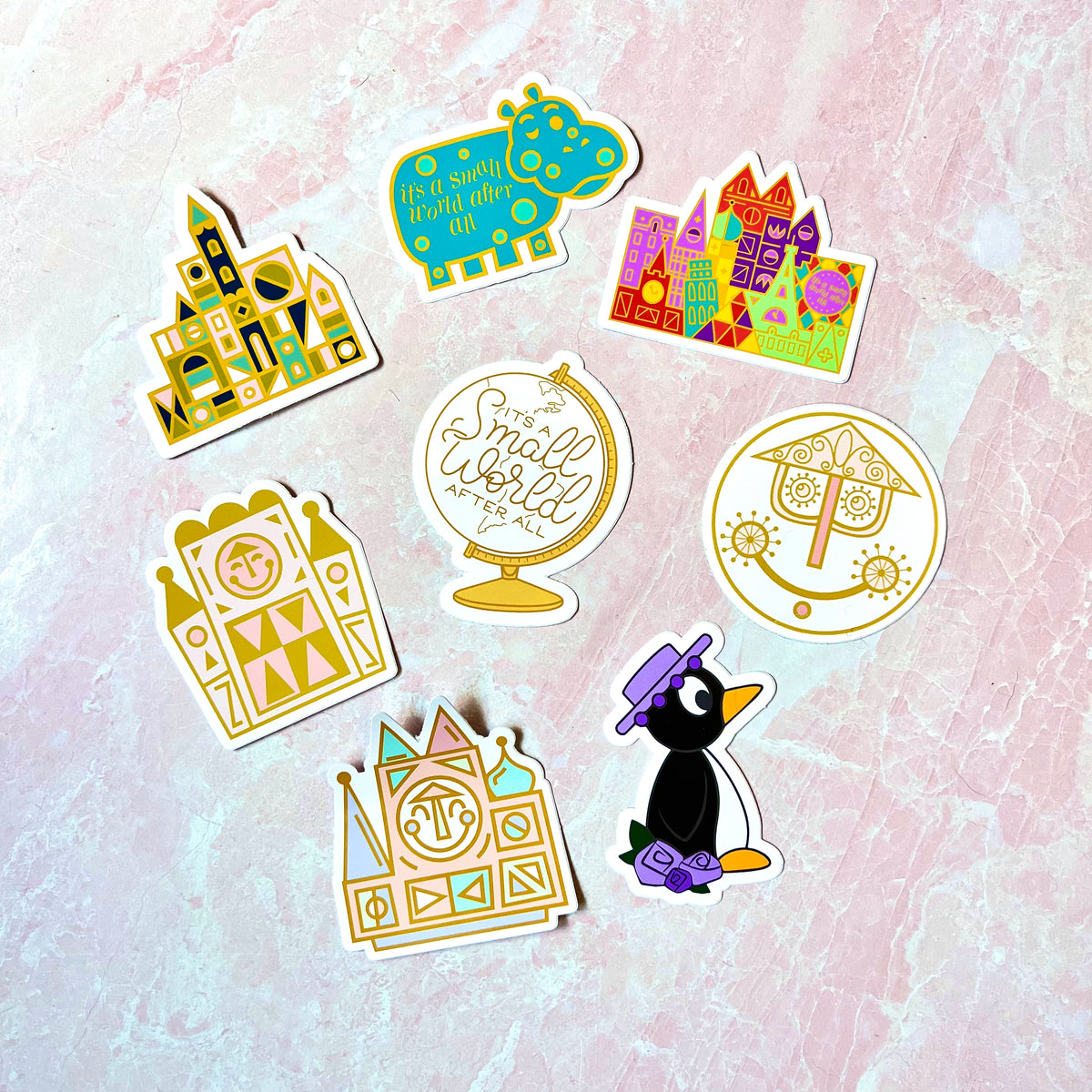 It's a Small World Sticker Pack – Charmed & Cozy