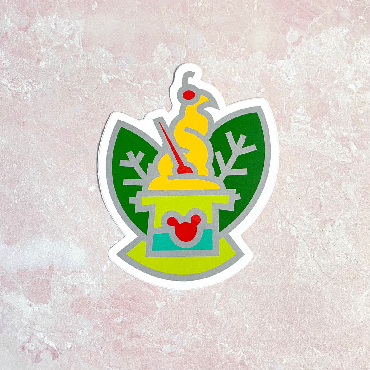 Dole Whip Sticker – Charmed & Cozy