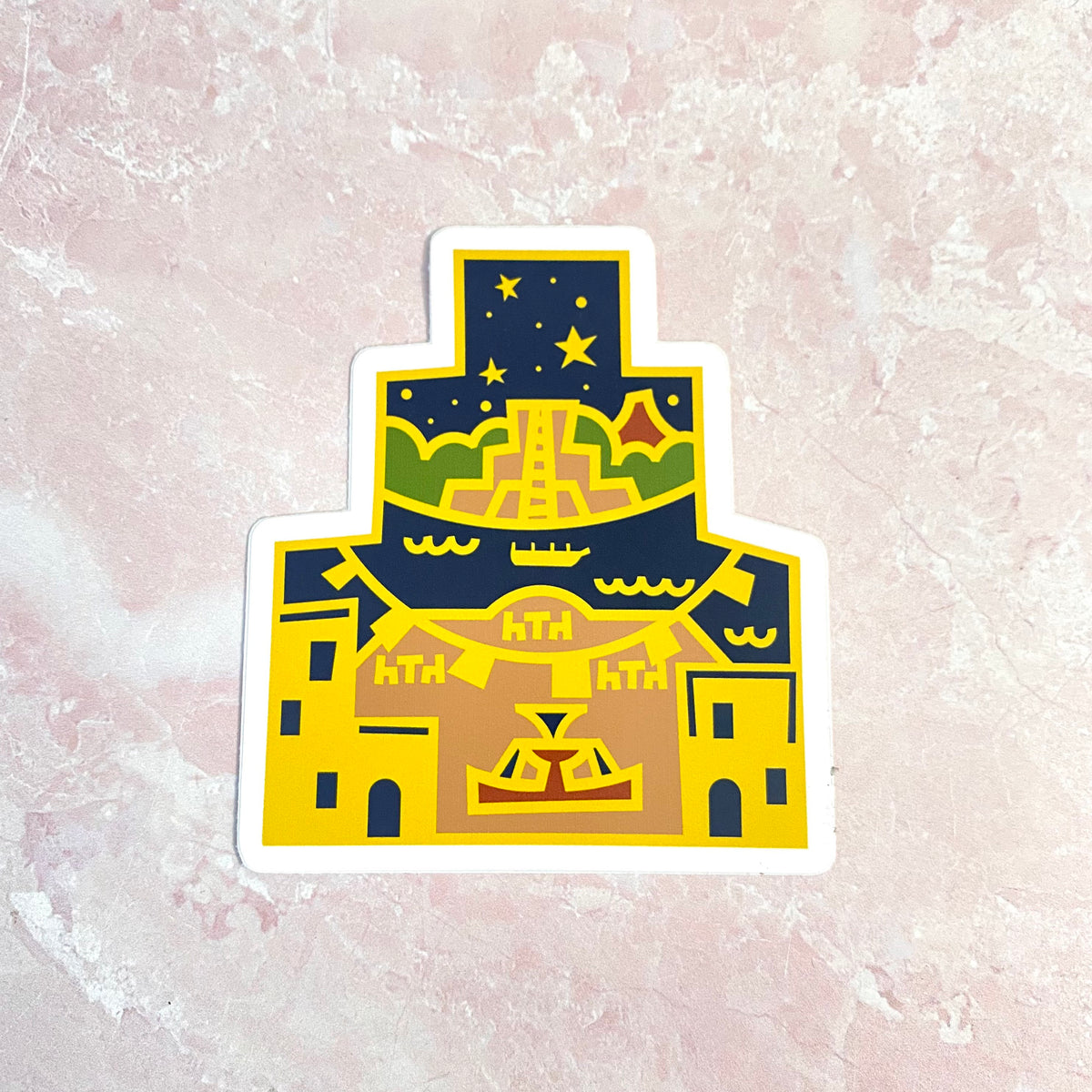 Mexico Pavilion Sticker – Charmed & Cozy