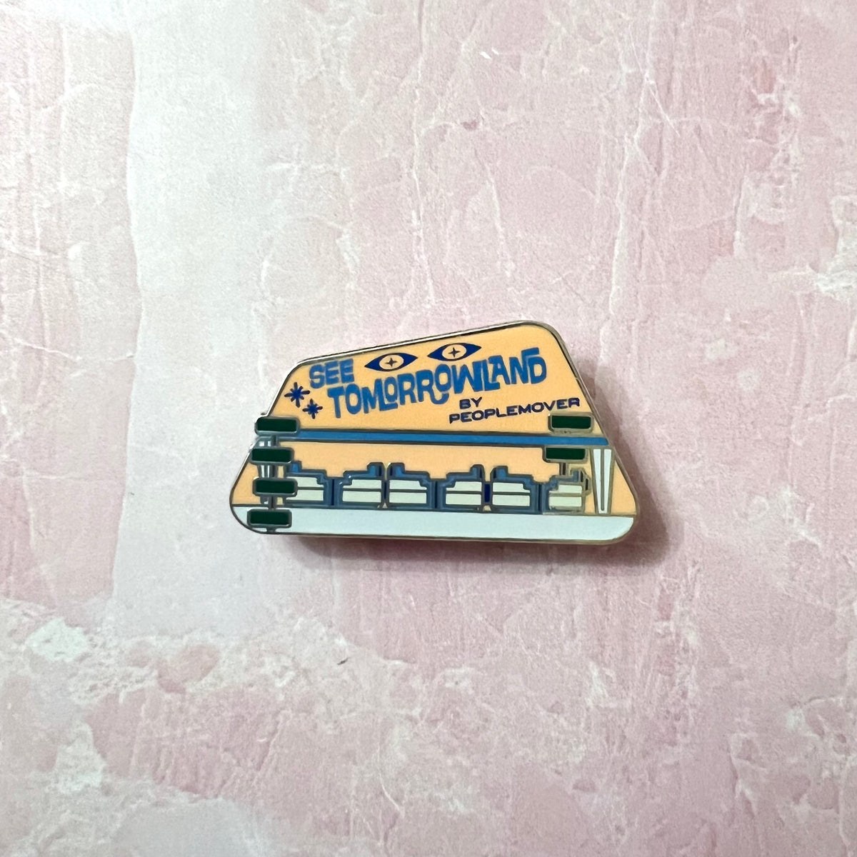 Tomorrowland Peoplemover Pin – Charmed & Cozy